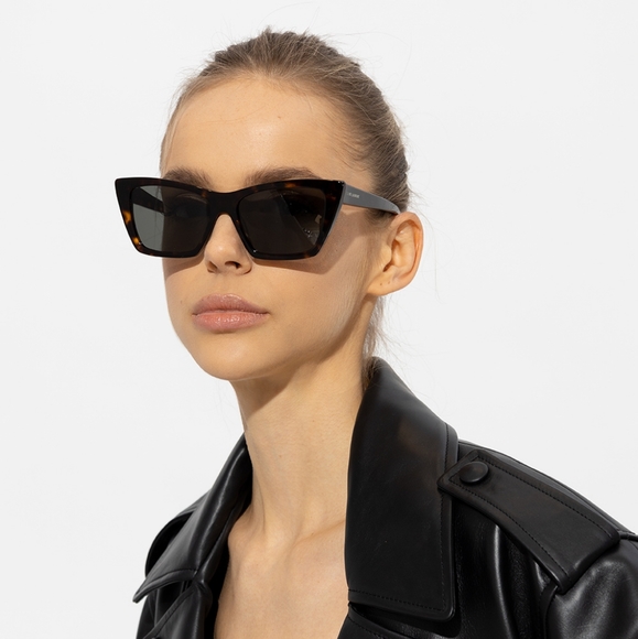 Saint Laurent | Accessories | New Saint Laurent Sl276 Mica 0 Cat Eye ...